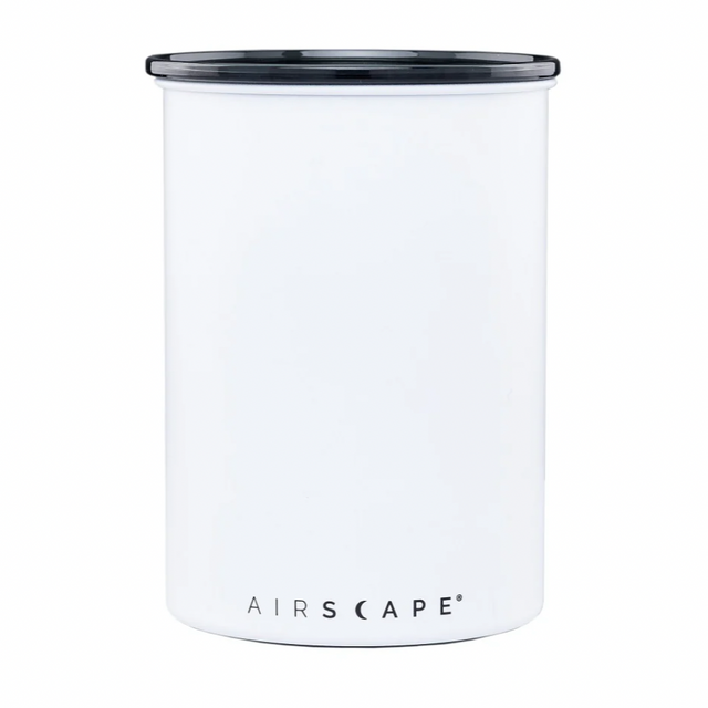 Airscape Classic Storage Container - Medium, White – Caarabi Coffee ...